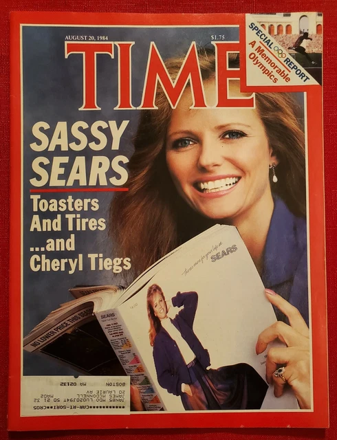 TIME MAGAZINE, CHERYL Tiegs; Sears; Olympics, Greg Louganis, Aug 20 ...