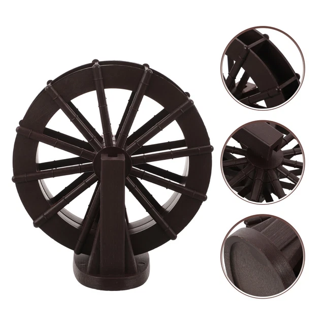 DIY ROTATING WATER Wheel Tabletop Chinese Waterfall Replacement ...