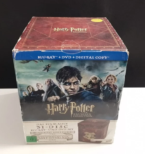 HARRY POTTER - Zauberer / Wizard Collection BLU-RAY DVD BOX-SET Limited ...
