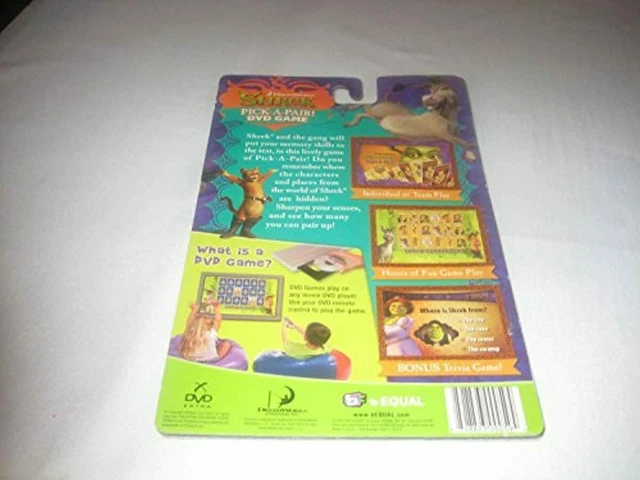 DVD GAME SHREK Pick a Pair $44.99 - PicClick CA