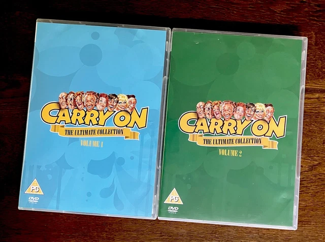 CARRY ON - The Ultimate Collection DVDs 20 Movies Vol. 1&2 **2 Discs ...