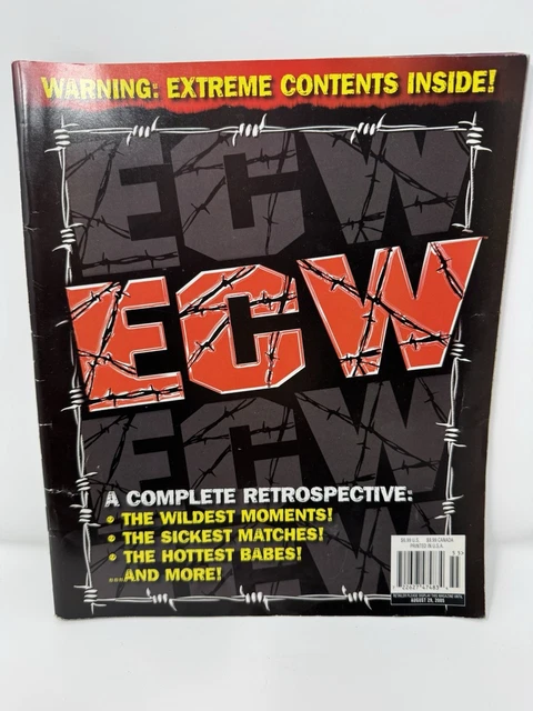 ECW EXTREME CHAMPIONSHIP Wrestling Magazine 2005 Pre Owned Good £14.95 ...