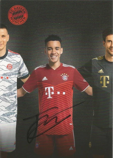 JAMAL MUSIALA - Bavaria Munich - season 2021/2022 - original autograph ...