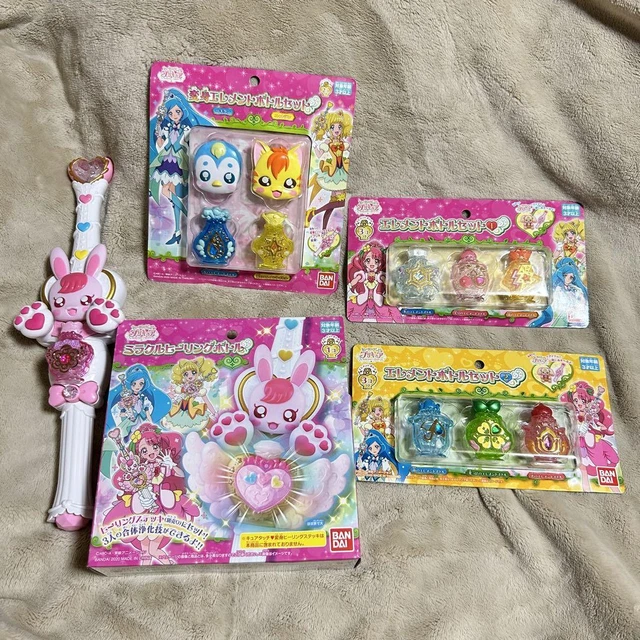 GLITTER FORCE HEALIN' Good Pretty Cure PreCure Stick Bottle 11p set ...