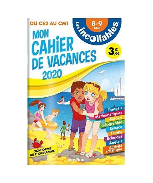 LES INCOLLABLES - Cahier de vacances 2020 - Du CE2 au CM1, Mon'ry EUR 8 ...