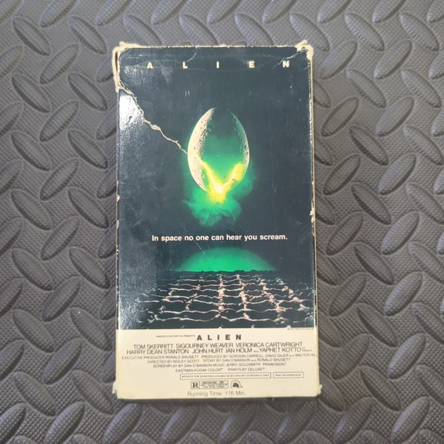 1979 ALIEN MVC MAGNETIC 20th Century First 1st Print VHS Tape $109.95 ...