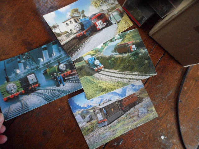 VINTAGE THOMAS THE Tank Engine & Friends Postcards Story Cards x 4 1984 ...