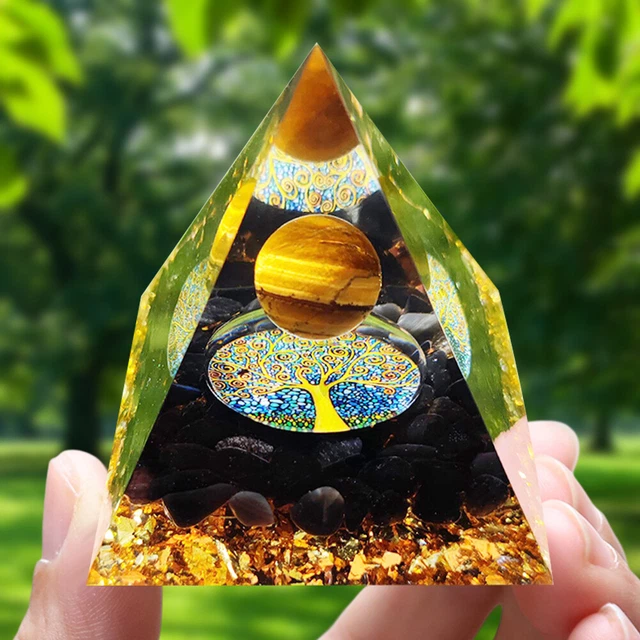 ORGONE PYRAMIDE KRISTALL Pyramide Reiki Pyramide Amethyst Pyramide ...