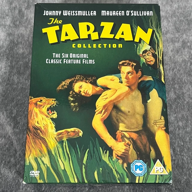 THE TARZAN COLLECTION DVD Box Set - Six Classic Films Johnny ...
