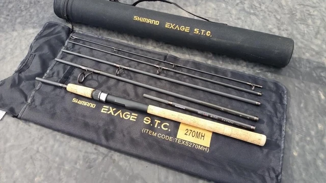 SHIMANO EXAGE STC 270 MH Travel Rod £99.00 - PicClick UK