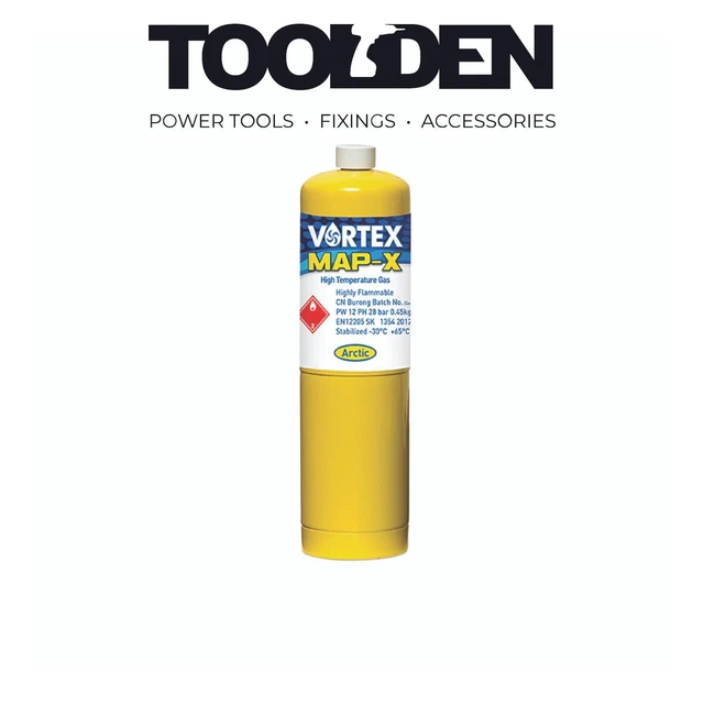 ARCTIC HAYES VORTEX Map-x Brazing Gas Cylinder Vg1 £9.04 - PicClick UK