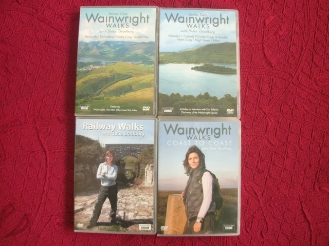 JULIA BRADBURY WALKS Collection (DVD, 4-Disc Set) . FREE UK P+P ...
