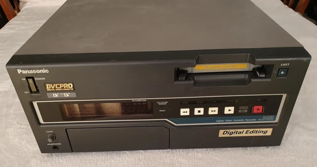 PANASONIC DVC PRO AJ-D455E dv mini dv digital video cassette recorder ...
