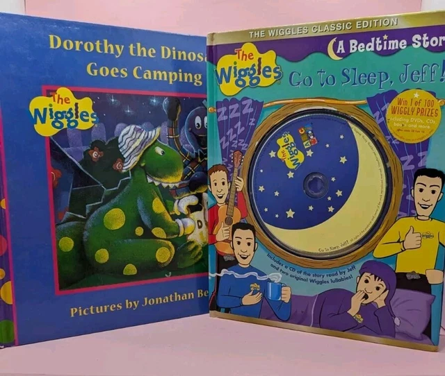 THE WIGGLES X 2 Books: Go To Sleep, Jeff Book and CD + Dorothy Goes ...