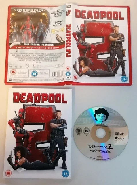 DVD - DEADPOOL 2 DVD Ryan Reynolds Josh Brolin Marvel MCU PAL UK R2 ...