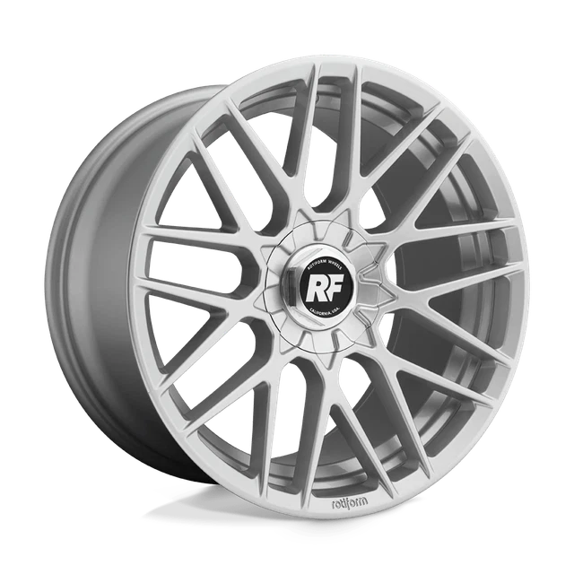 17X8 ROTIFORM R140 RSE Gloss Silver Wheel Blank (30mm) EUR 382,49 ...