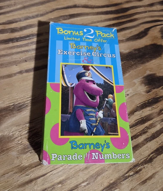 BARNEYS EXERCISE CIRCUS/PARADE of Numbers VHS 1996 Lyons Group $15.24 ...