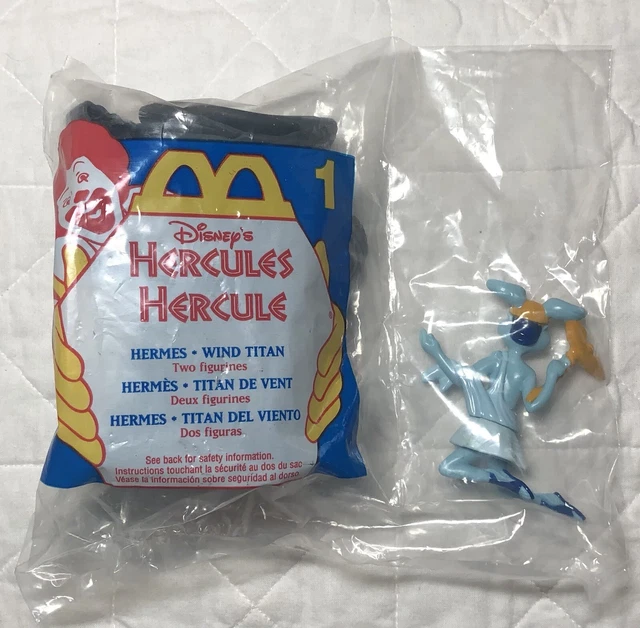 1996 MCDONALD’S DISNEY Hercules Hermes Wind Titan Figurine Happy Meal ...