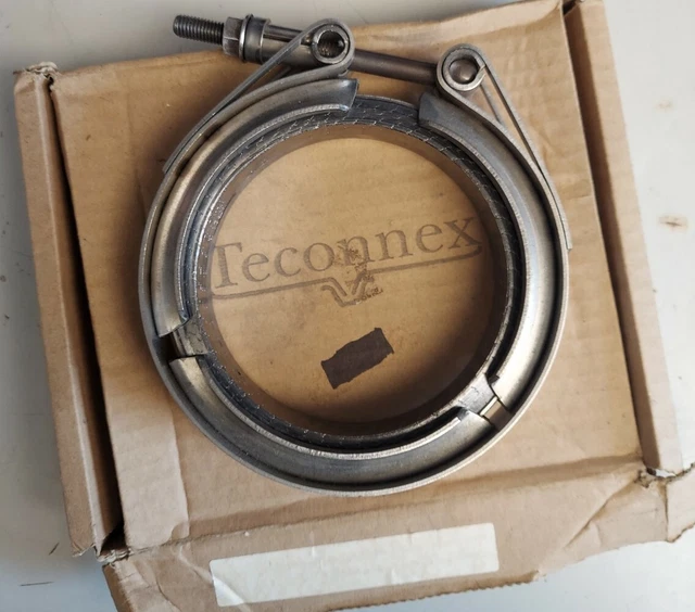 TECONNEX 4& V Band Exhaust Clamp - P/N T130128002AC2P $82.59 - PicClick CA