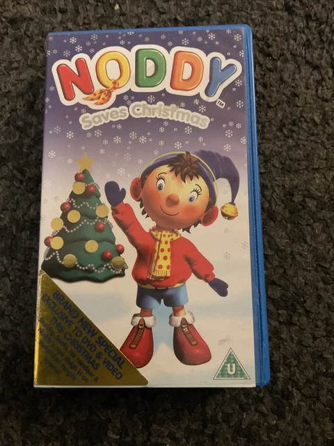 NODDY - NODDY Saves Christmas VHS Video Tape Cassette Vintage Childrens ...