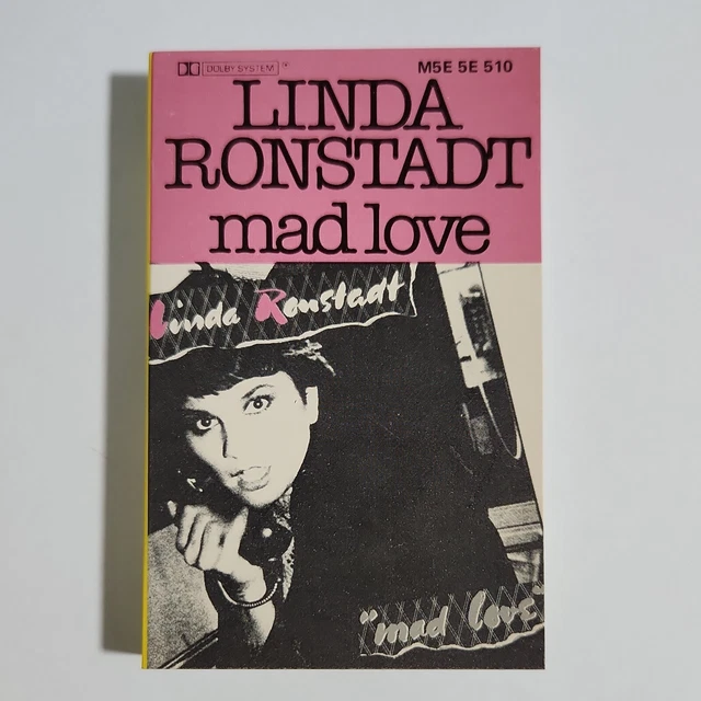 LINDA RONSTADT - 'Mad Love' Cassette Tape Album 1980 AUST. PRESSING ...