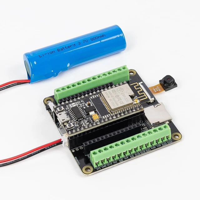 SUNFOUNDER ESP32 CAMERA Pro Kit with ESP32 WROOM 32E Module Enhanced ...