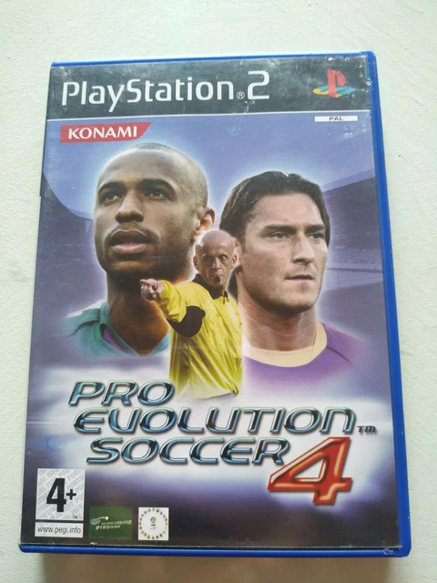 PRO EVOLUTION SOCCER 4 KONAMI - Playstation 2 Jeu Para PS2 Portugais ...