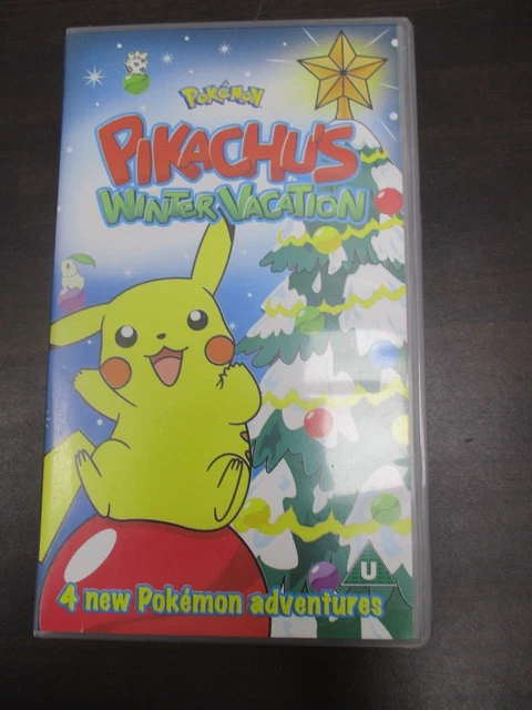 POKÉMON PIKACHU’S WINTER Vacation VHS 2000 Case & Tape Preowned £4.99 ...