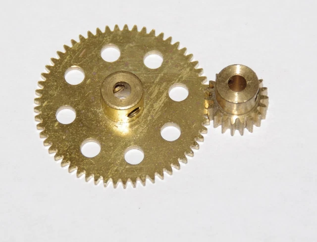 MECCANO PART 27A Spur Gear 57 Teeth and Part 26 Pinion 19 Teeth. £3.00 ...