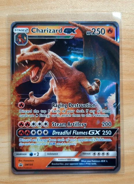 CHARIZARD GX PROMO SM 195 Englisch Pokemon Glurak EUR 17,45 - PicClick DE