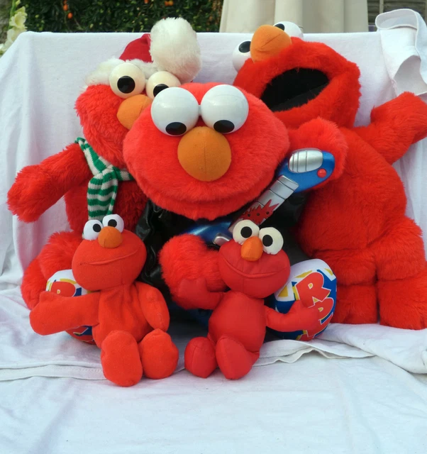 ELMO TOYS MULTI-LISTING. Tickle Me Elmo & Rock N Roll Elmo work - see ...