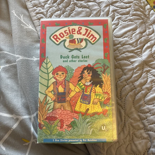 ROSIE AND JIM - Duck Gets Lost And Other Stories (VHS, 1995) £0.99 ...