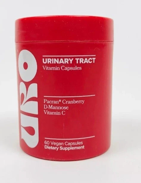 URO URINARY TRACT Vitamin Capsules with D-Mannose & Pacran, 60 Vegan ...