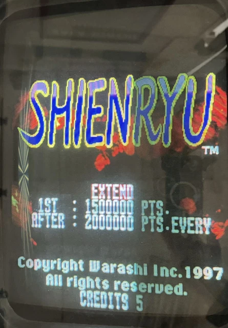 SHIENRYU ORIGINAL SEGA STV A+B Jamma Pcb Working Convert EUR 250,00 ...