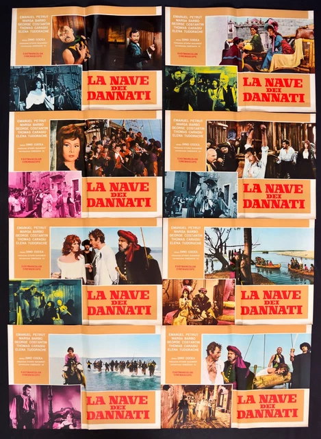 FOTOBUSTA LA NAVIRE des Damnés Monique Marga Barbeau Caragiu Cocea F135 ...