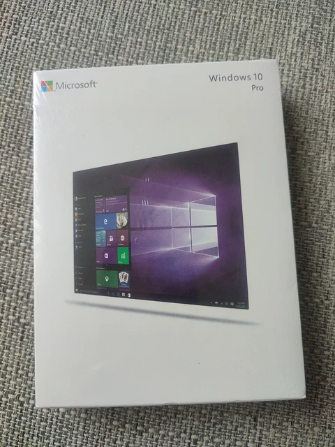 MICROSOFT WINDOWS 10 Pro USB 32-bit/64-bit - Complete BRAND NEW SEALED ...