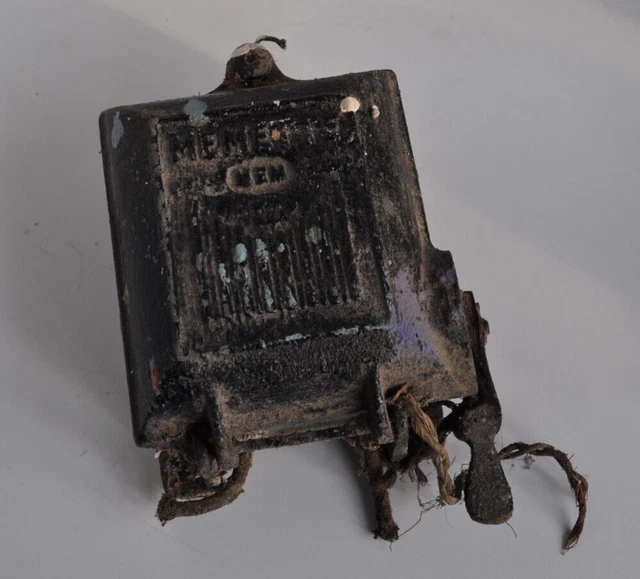 VINTAGE MEMETTE FUSE box. Cast Iron. For restoration. £10.00 - PicClick UK