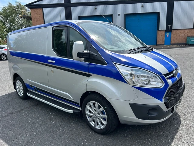 FORD TRANSIT CUSTOM 2.2 limited swb VERY LOW mileage only 30k £17,995. ...