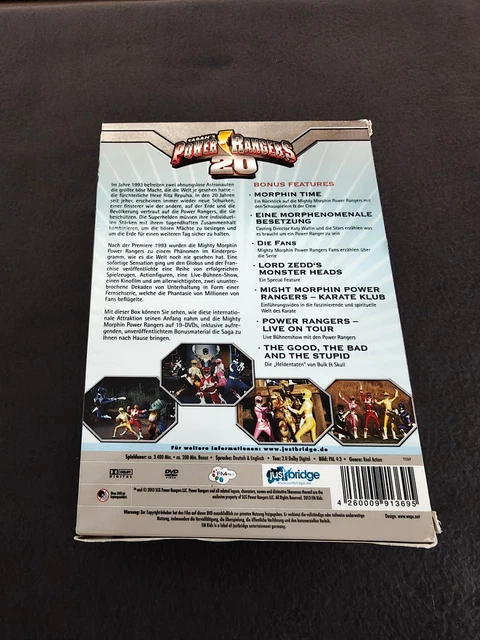 MIGHTY MORPHIN POWER Rangers - Die komplette Saga - 19 DVDs EUR 74,99 ...
