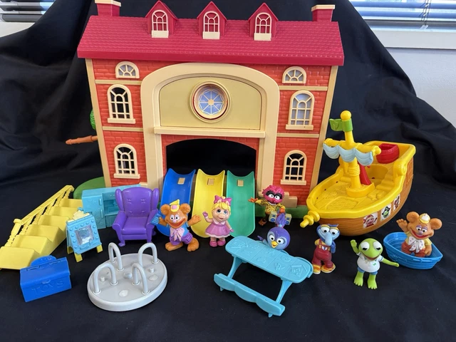 DISNEY MUPPET BABIES School House Playset Pirate Ship & Figures £57.91 ...