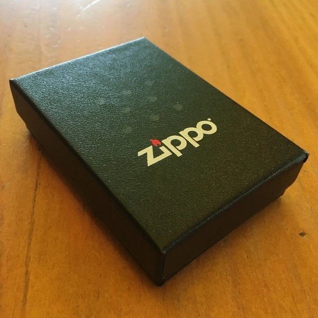 ZIPPO LIGHTER CASE Empty Box Black with Papers BRAND NEW $1.95 - PicClick