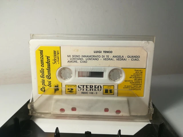 MUSICASSETTA DI UMBERTO Bindi Le Piu' Belle Canzoni Dei Cantautori ...