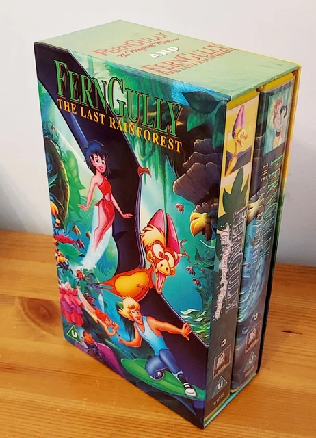 FERNGULLY DOUBLE VHS Movie Boxset The Last Rainforest and The Magical ...