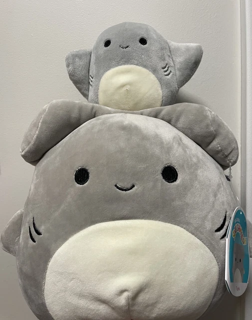 SQUISHMALLOW 8” TANK Hammerhead Shark 4”King Stingray Manta Ray HTF ...