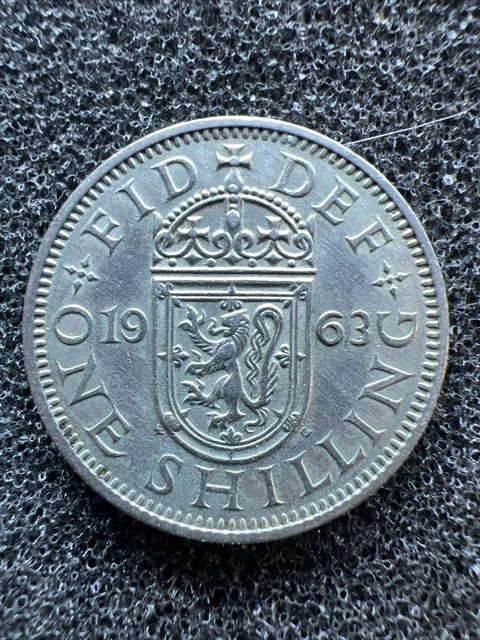 ELIZABETH II SHILLING Five Pence 5p Coin Scottish 1963 EUR 1,73 ...