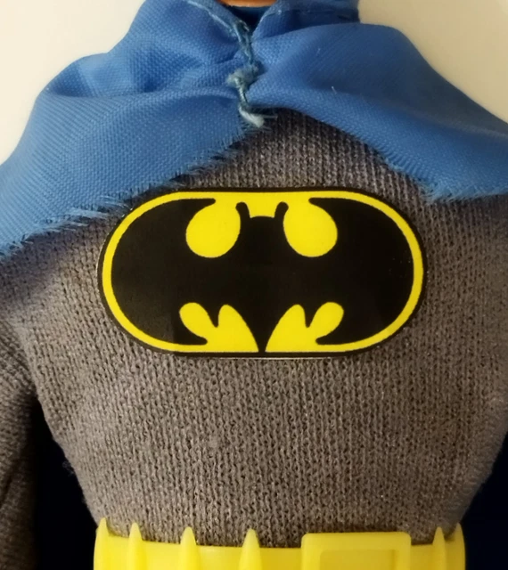 MEGO - REPRO adesivo artigianale BATMAN 8" carta adesiva semilucida 2 ...