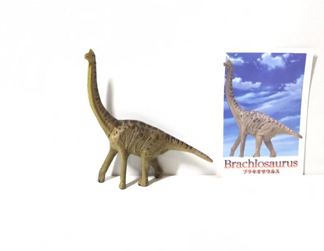 JAPAN EXCLUSIVE FURUTA Dinomodels Brachiosaurus Plastic Dinosaur Figure ...