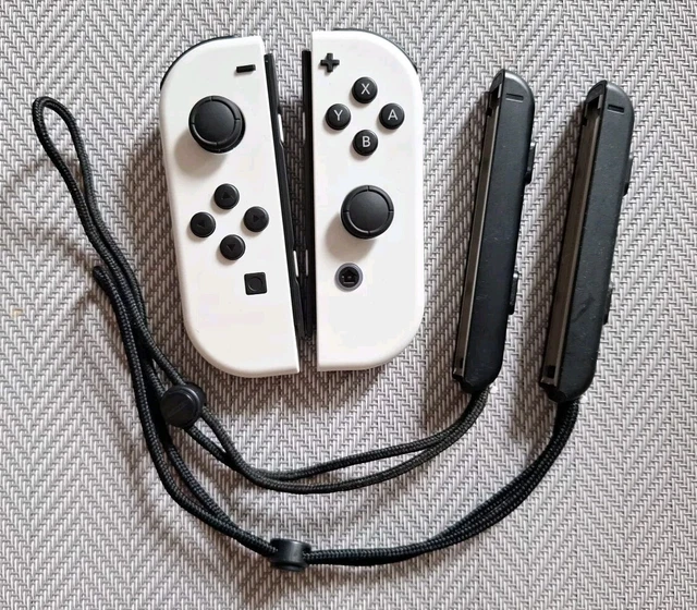 ORIGINAL NINTENDO SWITCH OLED Joy-Con Controller 2er Set - Weiß /Weiss EUR 63,99 - PicClick DE