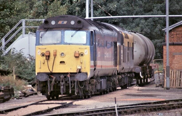 35MM ORIGINAL SLIDE BR British Railways Diesel Loco Class 50030 Exeter ...