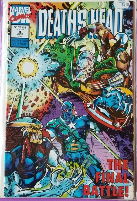 DEATH'S HEAD ISSUE #4 The Final Battle 1992 Marvel Comics EUR 2,90 ...